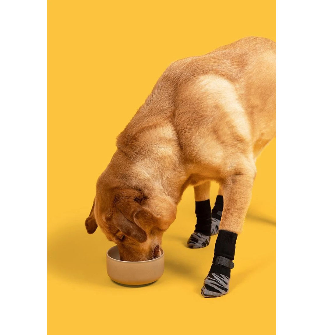 Anti-Slip Dog Socks 4pcs – Adjustable Indoor Paw Protectors, Washable ...